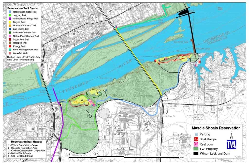 Muscle Shoals Reservation Archives - Alabama Recreation Trails